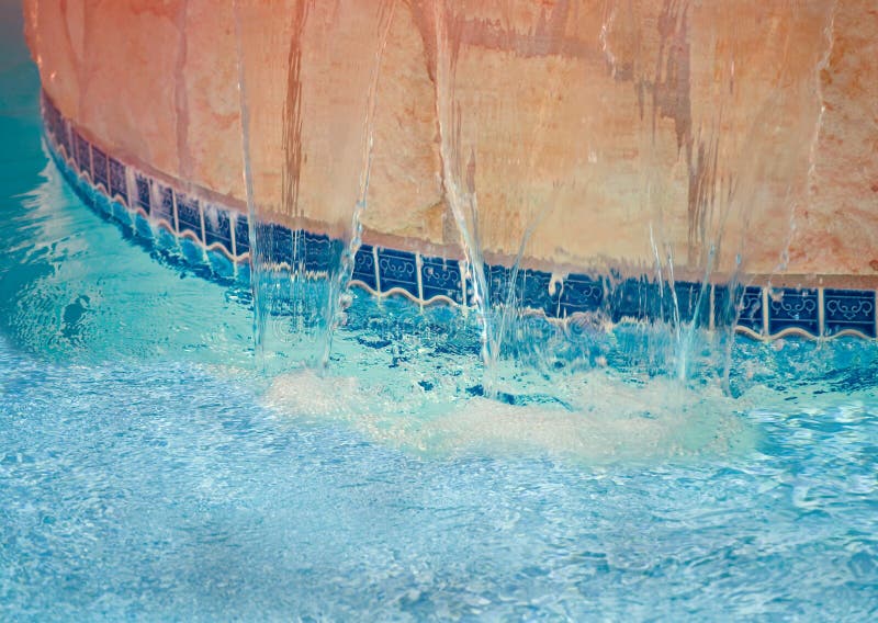 Spa Waterfall stock photo. Image of cool, reflection - 11438618