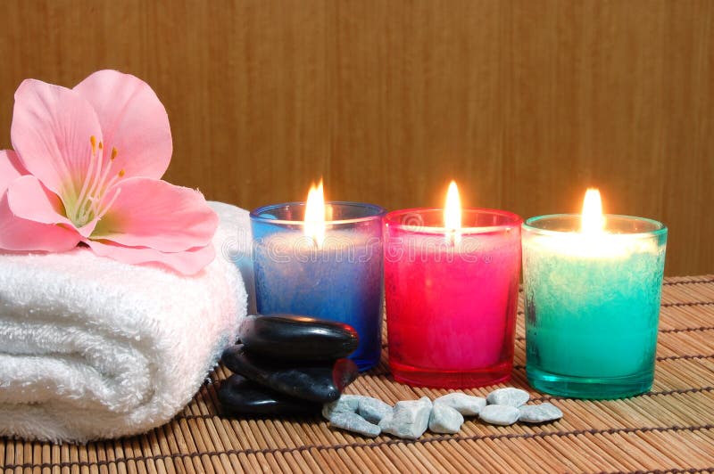 Blue spa relaxation stock image. Image of peaceful, peace - 2194591