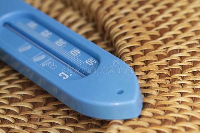 Spa and Wellness Center Tools and Ustensiles : Bath Thermometer Stock ...