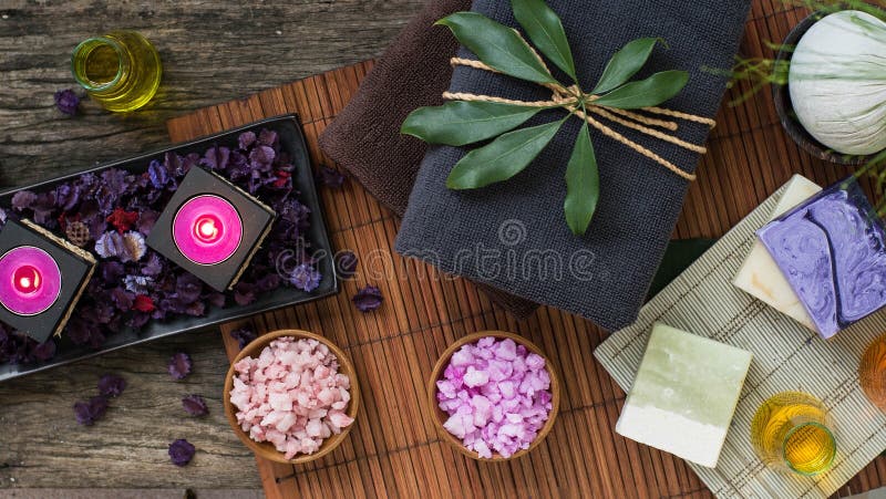 Spa and Wellness Decorations Ideas Stock Photo - Image of morning ...