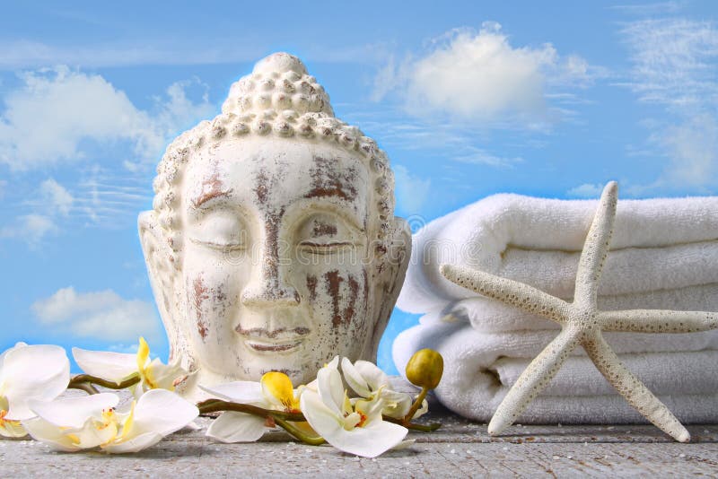 Blue spa relaxation stock image. Image of peaceful, peace - 2194591