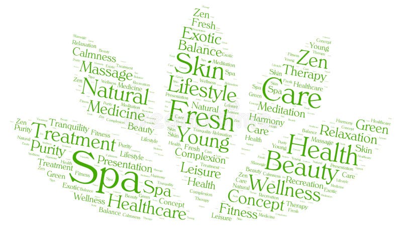 Spa word stock illustration. Illustration of care, therapy - 16365931