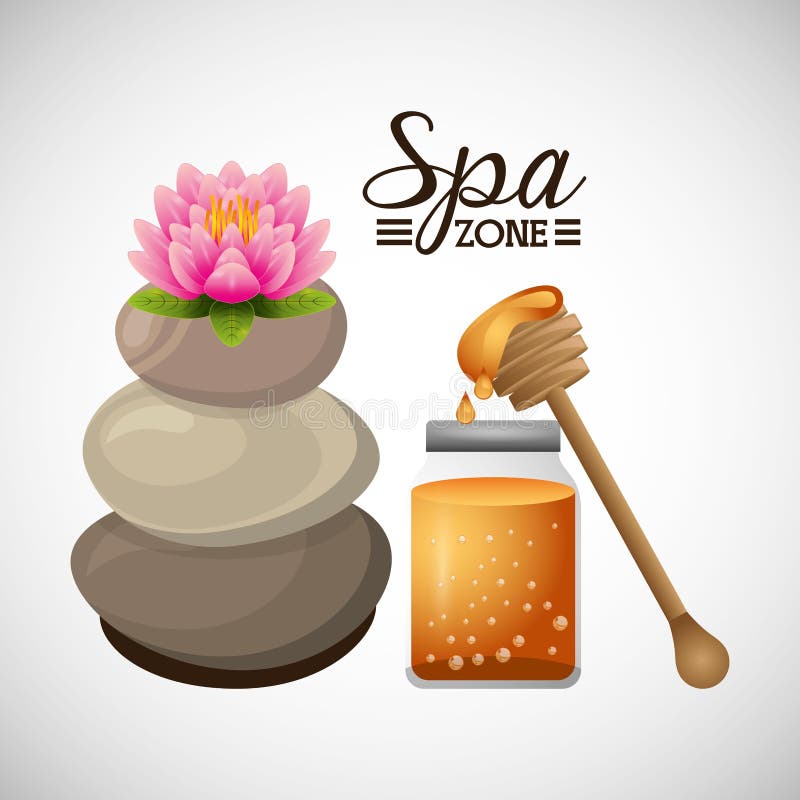 Spa zone design stock illustration. Illustration of relax - 65739108