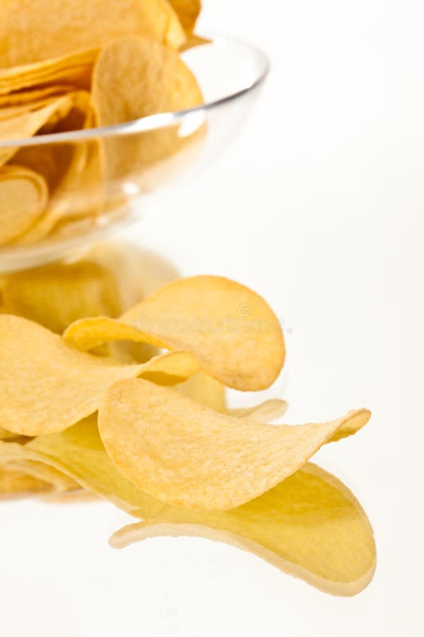 Spaander stock foto. Image of aardappel, spaander, chips - 15817336