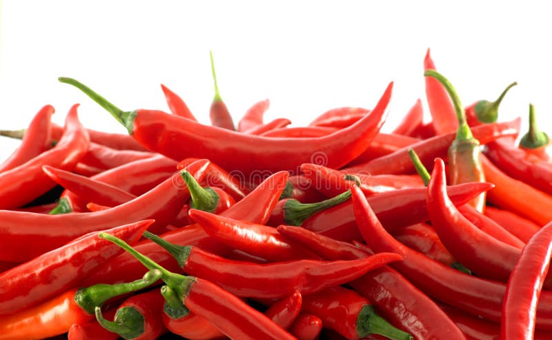 Spaanse peper stock foto. Image of verbranding, vers - 10944296