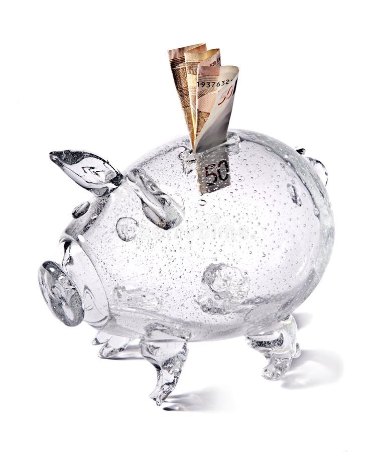 Spaarvarken stock afbeelding. Image of begrip, geld, betaal - 14771501