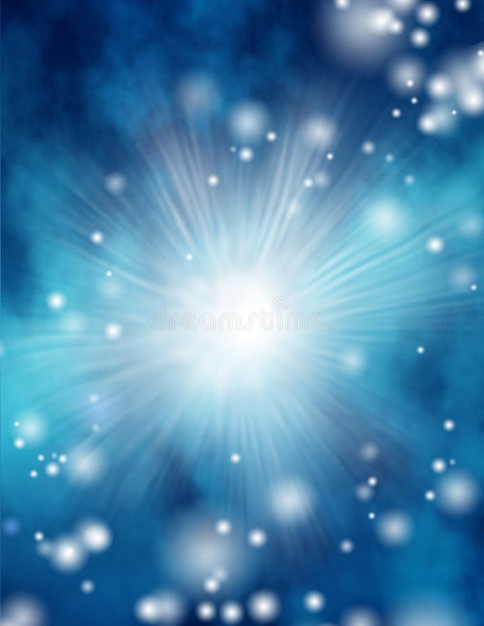 Universe Big Bang Futuristic Space Time Stock Illustration ...