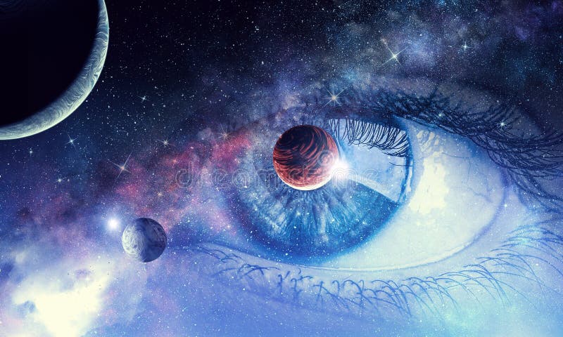 Space abstract backdrop stock image. Image of creation - 116077889