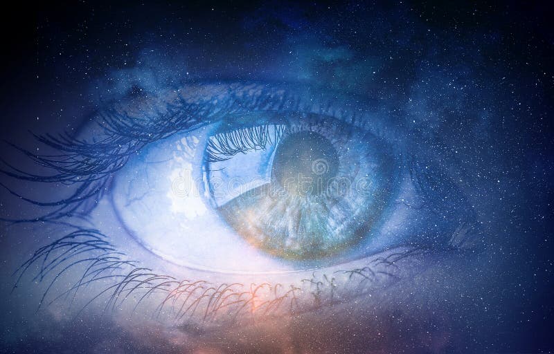 Space abstract backdrop stock illustration. Illustration of deep ...