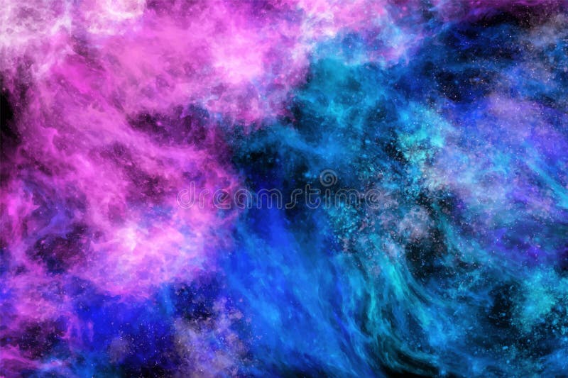 Space Abstract Galaxy Background Art. Vector Design. Stock Vector ...