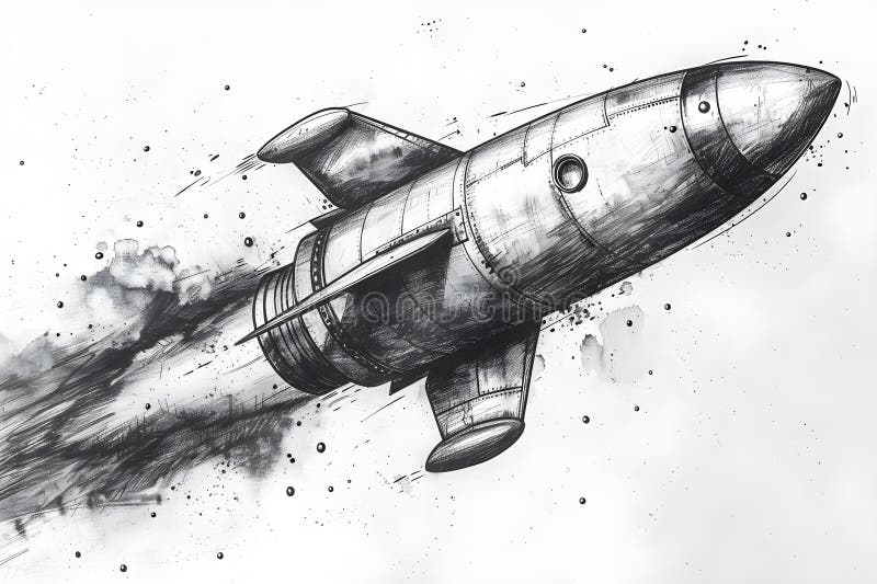 Concept Space Adventure, Rocket, Line Art, Coloring Space Adventure ...