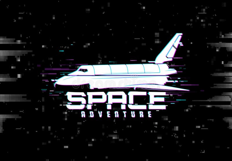 Space Adventure Poster Design with Planets, Stars and Doodles. V Stock ...