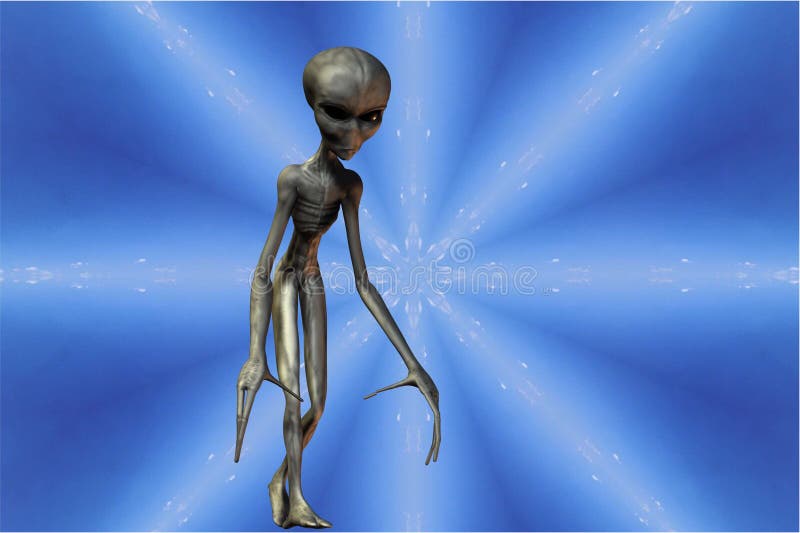 Space alien stock illustration. Illustration of geometric - 15130838