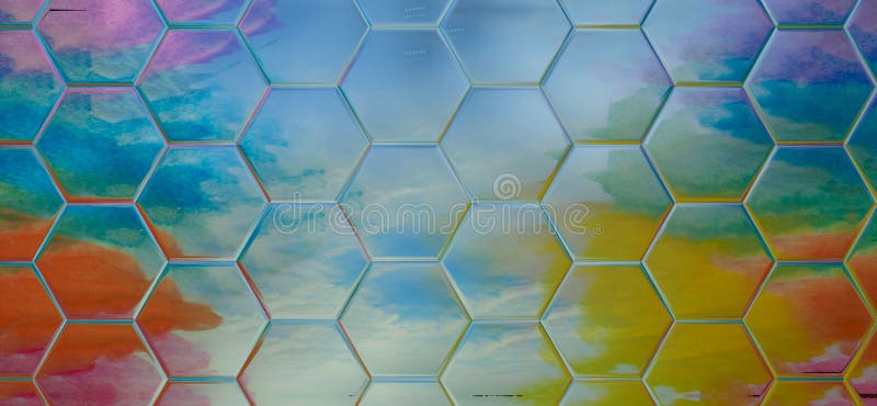 Space Ambient Shapes Blurs Colors Abstract Backgrounds Stock ...