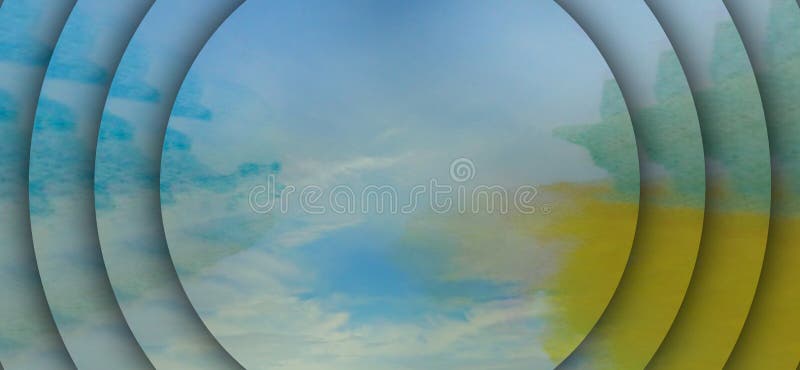 Space Ambient Shapes Blurs Colors Abstract Backgrounds Stock ...