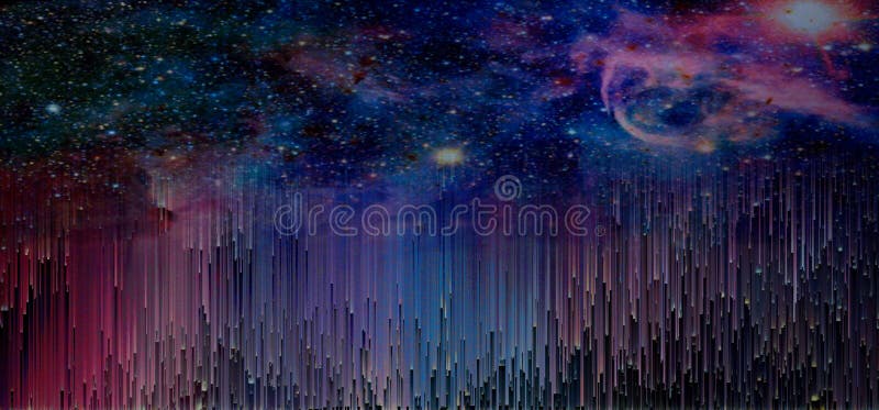 Space Ambient Shapes Blurs Colors Abstract Backgrounds Stock ...