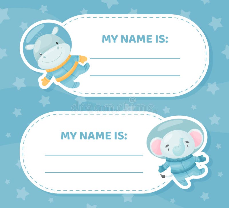 Name Tag, ID Card Icon Vector in Circle Shape Stock Vector ...