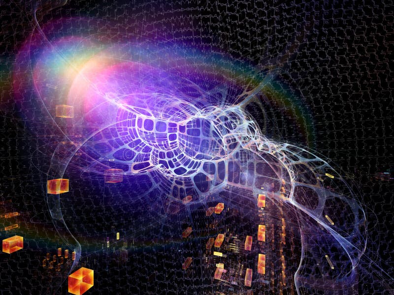 Space Anomaly stock illustration. Illustration of topology - 213849645