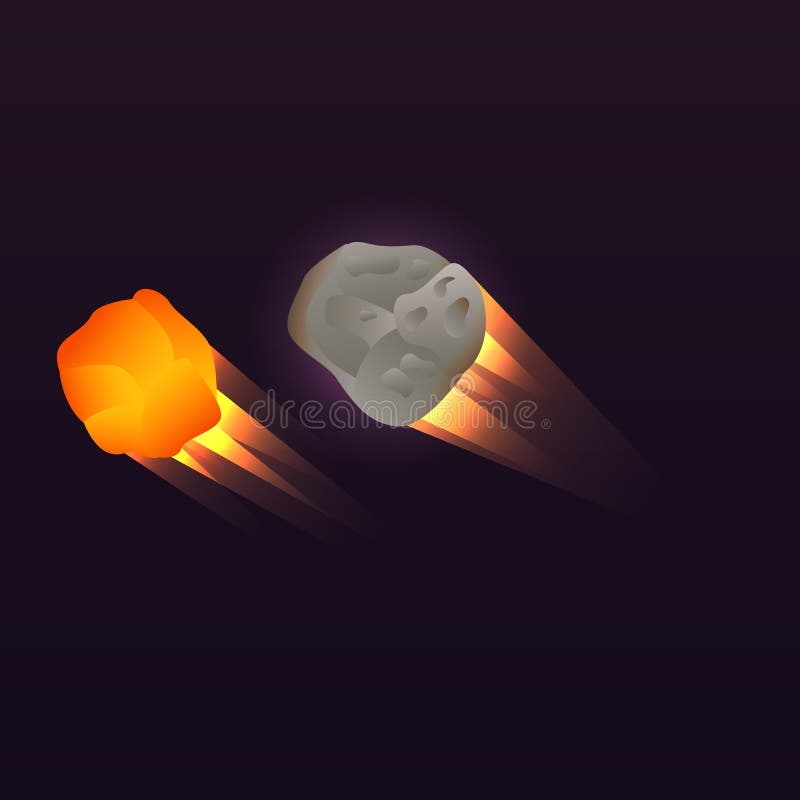 Space Asteroid Icon, Isometric Style Stock Vector - Illustration of ...