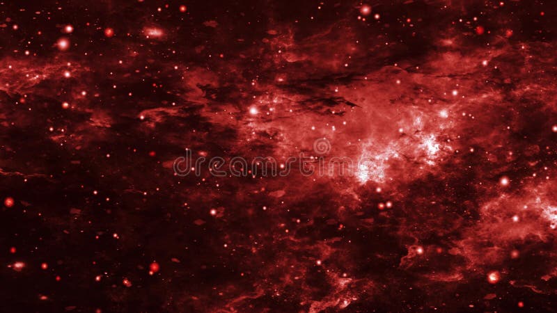Space Background. Flight in Space with Simulation of Galaxies and ...