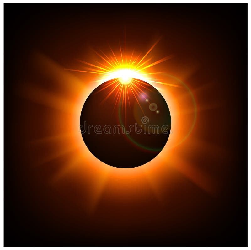 Light of Planet Earth from the Space at Night Stock Vector ...