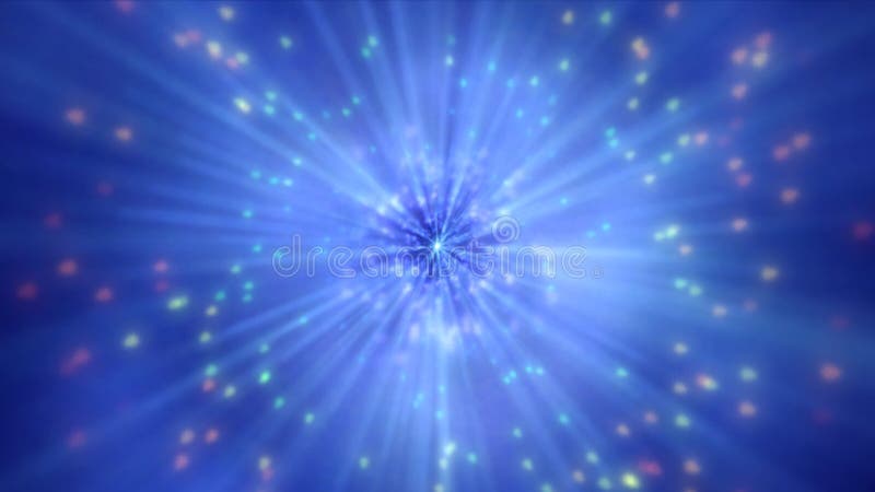 Space Background. Realistic Colorful Cosmos Stock Illustration ...
