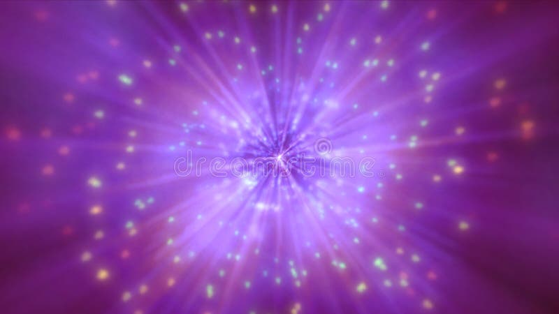 Space Background. Realistic Colorful Cosmos Stock Illustration ...