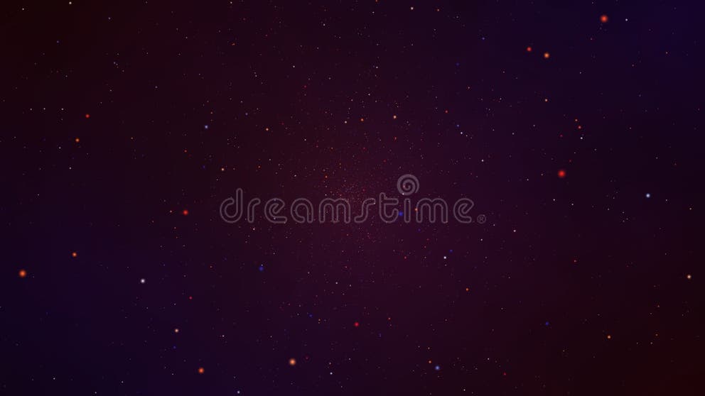 Space Black Background with Colored Dots Stars and Loop Pattern Texture ...