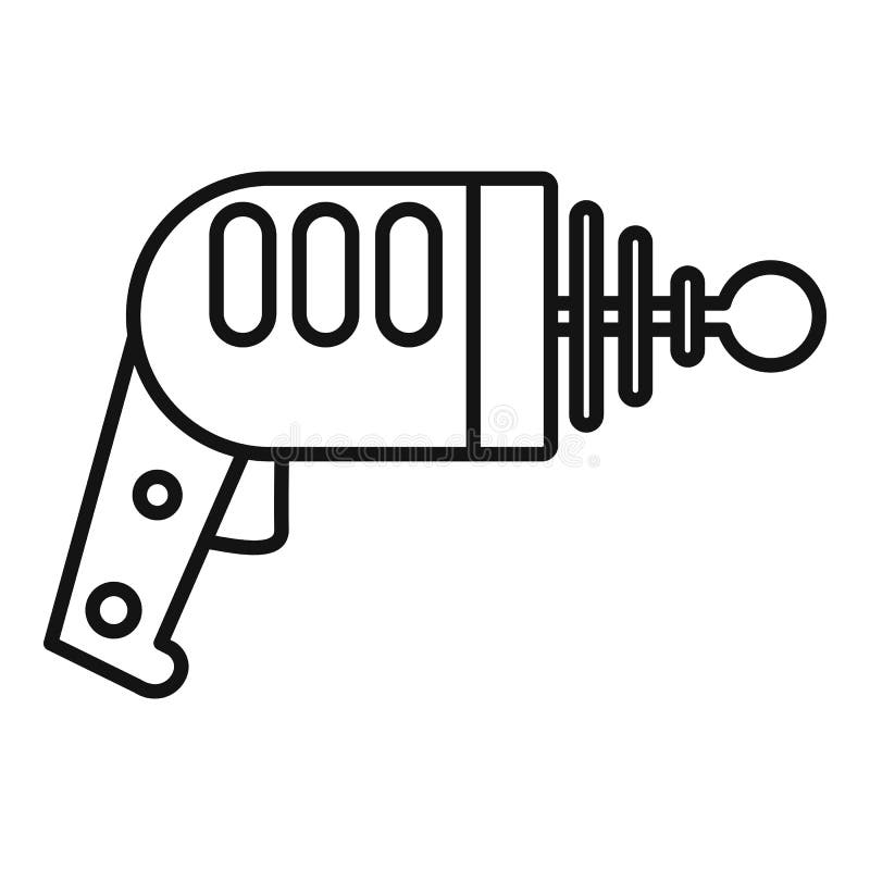 Blaster Outline Stock Illustrations – 1,000 Blaster Outline Stock ...