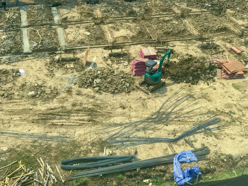 Space for Build Building or Building Under Construction Stock Photo ...