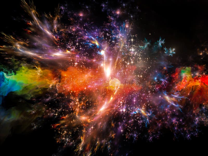 Space Burst stock illustration. Illustration of background - 87756489