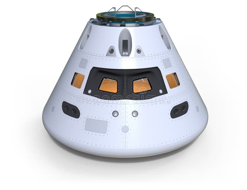 Space capsule stock illustration. Illustration of cosmos - 59946132