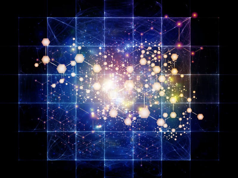 Space Chemistry stock illustration. Illustration of particle - 174878709