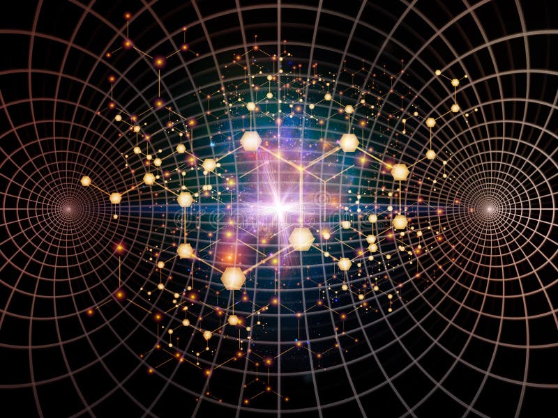 Space Chemistry stock illustration. Illustration of concept - 185843078