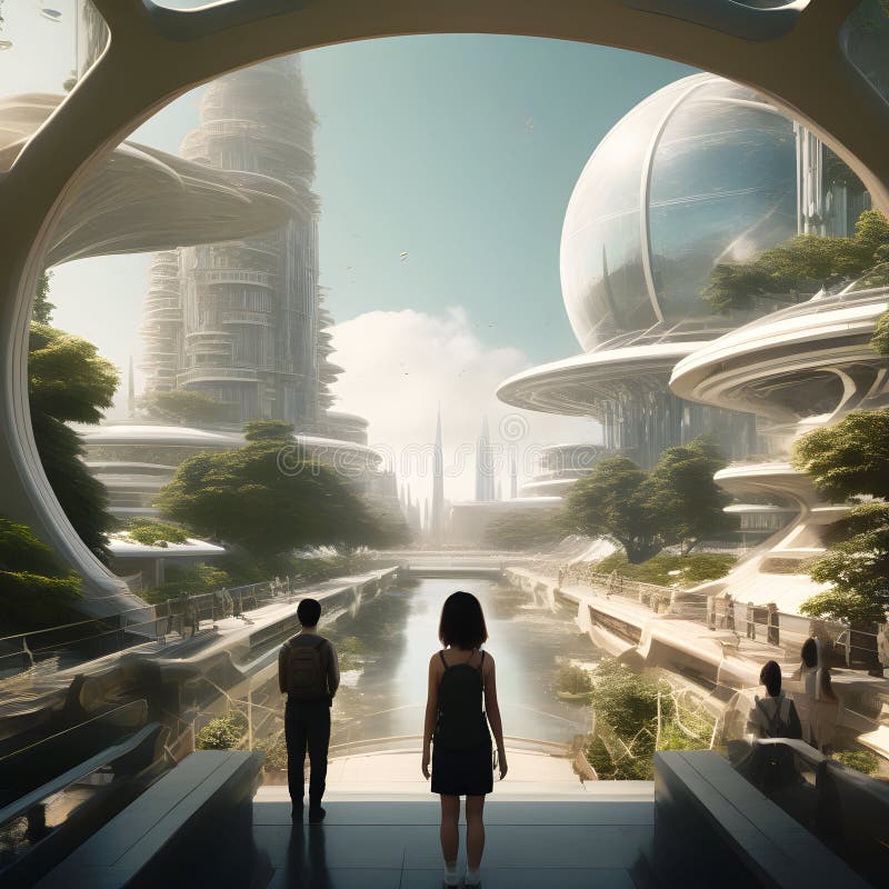 Future smart calming stock illustration. Illustration of smart - 306868473