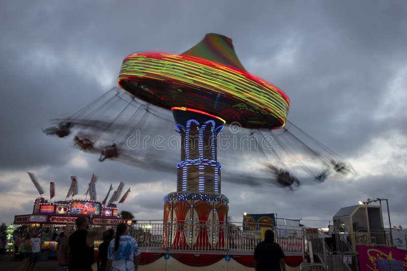 Space Coast State Fair in Viera Editorial Stock Image - Image of street ...