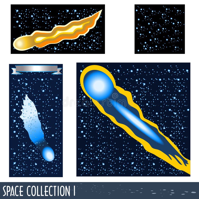 Space collection 1 stock vector. Illustration of danger - 15013978