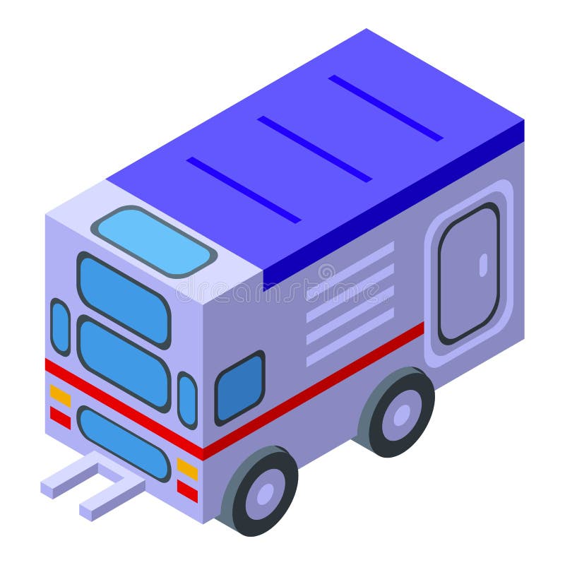 Space Colonization Icon Isometric Vector. Mars Base Stock Illustration ...