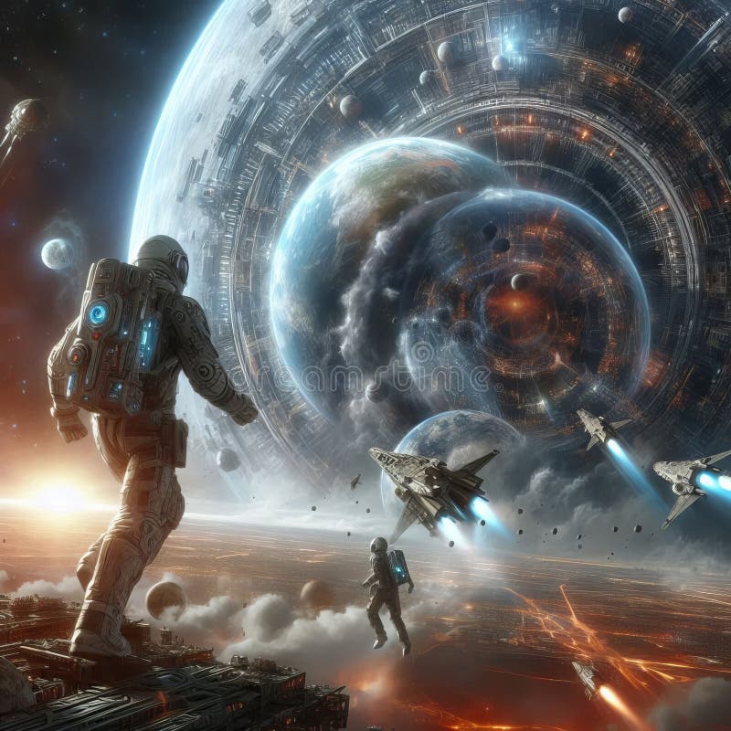 Interplanetary Conflict Stock Illustrations – 11 Interplanetary ...