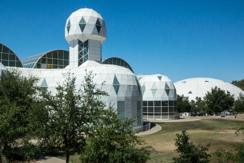 Space Colony at Biosphere 2 Editorial Photo - Image of dome, biosphere ...