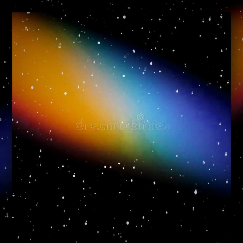 Space Colors Abstract Background Shapes and Blurs Stock Illustration ...