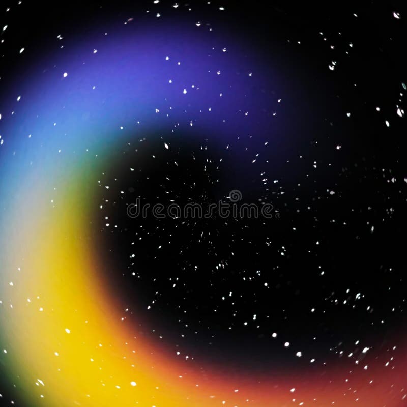 Space Colors Abstract Background Shapes and Blurs Stock Illustration ...