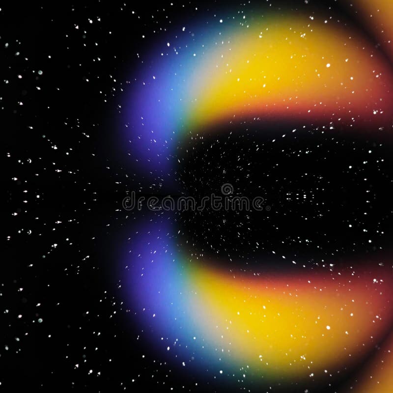 Space Colors Abstract Background Shapes and Blurs Stock Illustration ...