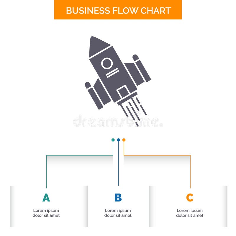 Space Craft, Shuttle, Space, Rocket, Launch Business Flow Chart Design ...