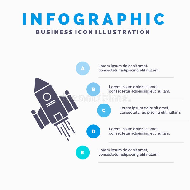 Space Craft, Shuttle, Space, Rocket, Launch Infographics Template for ...