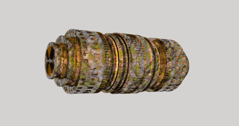 Space Cylinder stock footage. Video of transportation - 232334528