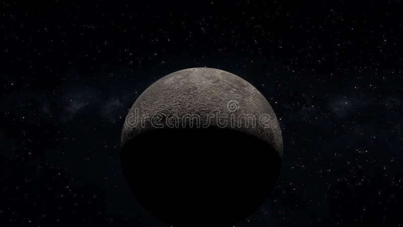 Space Dwarf Planet 3DCG Digital Animation Motion Graphics Stock Video ...