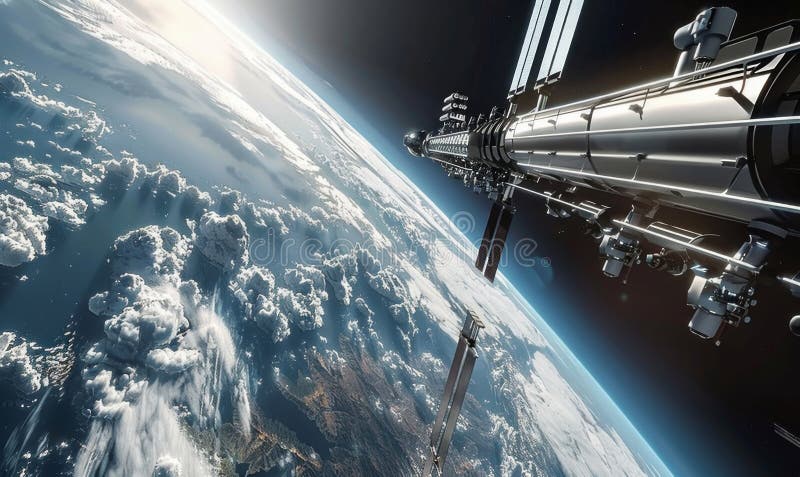 A Space Elevator Extending from Earth To a Geostationary Orbit Station ...