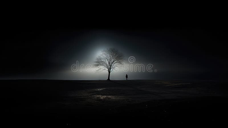 Space Empty Dark Background Stock Illustration - Illustration of pitch ...