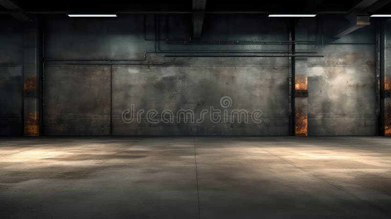 Space Empty Floor Background Stock Illustration - Illustration of ...